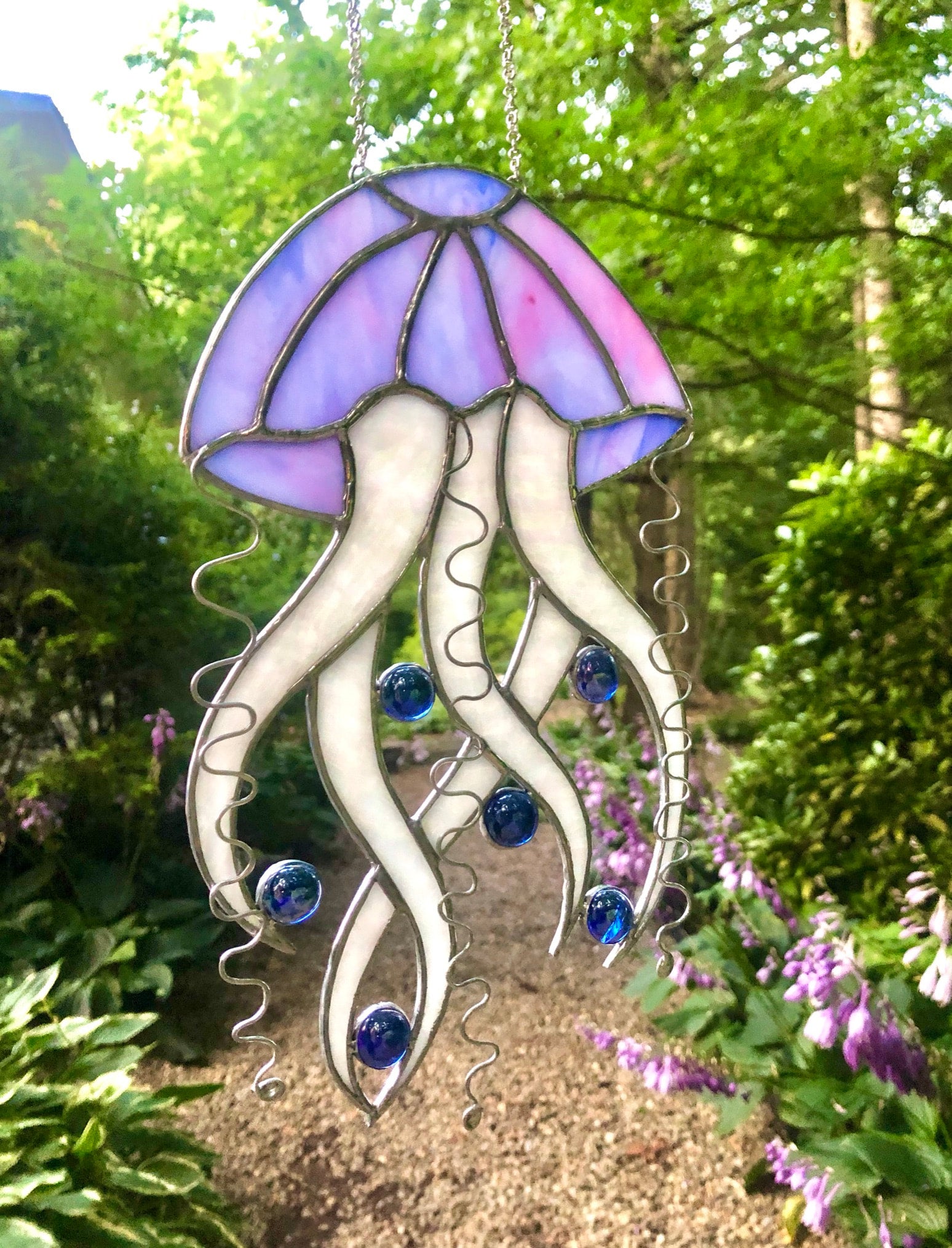 Simple Stained Glass Fish